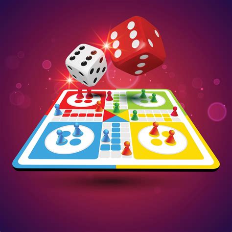 Rolling Dice Fast Ludo Token Pegs Background 48262803 Vector Art At Vecteezy