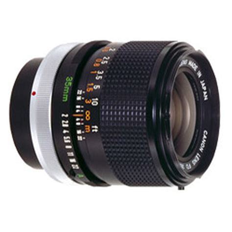 Canon Fd 35mm F2 Ssc Ii Caratteristiche E Opinioni Juzaphoto