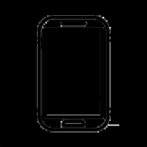 ภาพเส้นเวกเตอร์ไอคอนโทรศัพท์มือถือ เทมเพลต แบบ Ai ดาวน์โหลดฟรี Pikbest