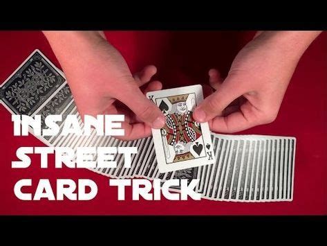 Absolutely Insane David Blaine Card Trick Tutorial Card Tricks Learn Magic Tricks Magic