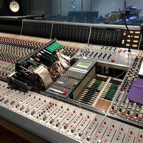 Maintenance Tips For Neve Vr60 Analog Console In Studio A