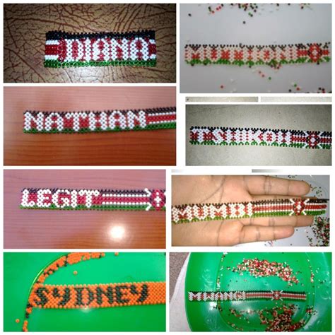 Personalized Beaded Bracelets
