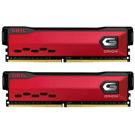 Geil Orion 16gb 2 X 8gb 288 Pin Pc Ram Ddr4 3600 Pc4 28800 Desktop Memory Model