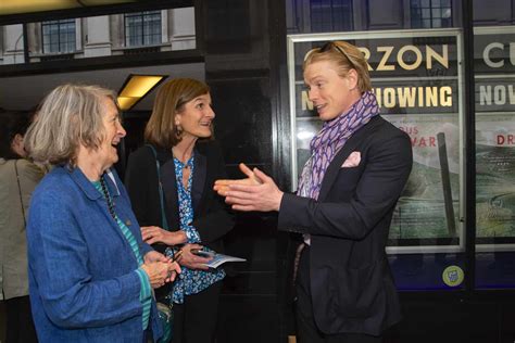 Anne Ullmann Daughter Of Eric Ravilious Meets Actor Freddie Fox Foxtrot Films