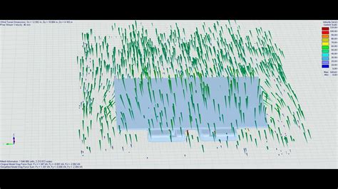 Rwind Streamlines Flow Animation From Wind 180 Deg Youtube