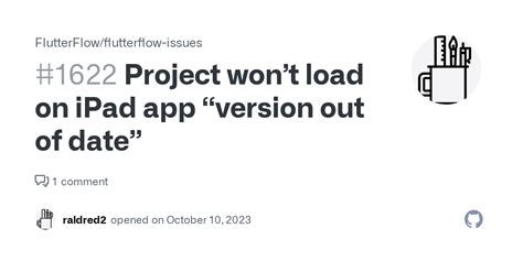 Project Wont Load On Ipad App Version Out Of Date Issue Flutterflow Flutterflow