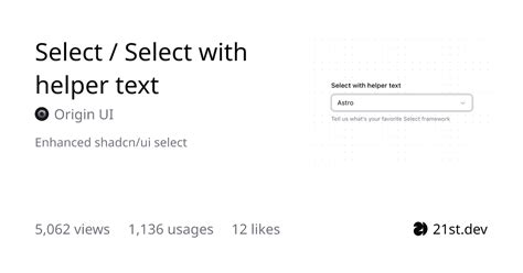 21stdev Discover Share And Craft Ui Components