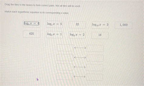 Solved Drag The Tiles To The Boxes To Form Correct Pairs Not All Tiles Will Be Used Match Each