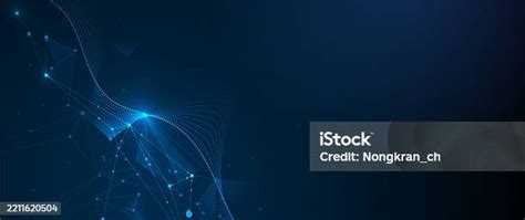 디지털 데이텀 분자 배경 빅 데이터 하이테크 기술 라이트 라인 디자인 일러스트 레이 션 현대 네트워크 데이텀 시스템 사이버 공간 통신 인터넷 미래 지향적 인 연결 개념 0