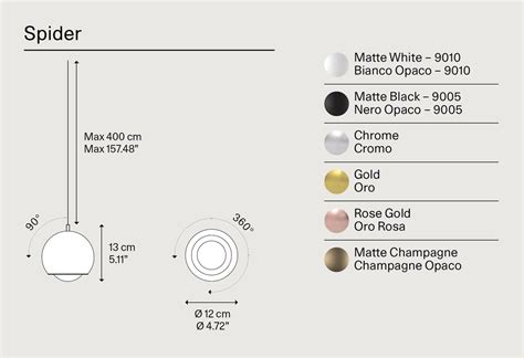 Rotatable And Tillable LED Suspension Lamp Spider By Lodes