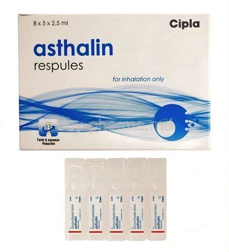 Albuterol Inhalation Solution At ₹ 250box Asthma Copd In Nagpur Id