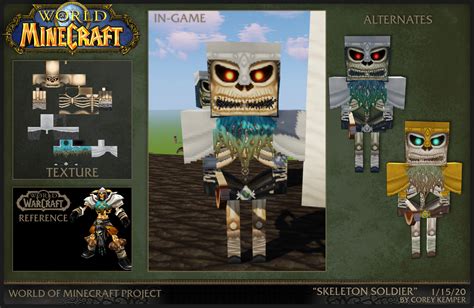 Minecraft Skeleton Texture