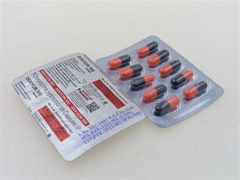 Doxycin Doxycycline Hydrochloride 100 Mg Capsule At ₹ 24 Stripe In Mumbai
