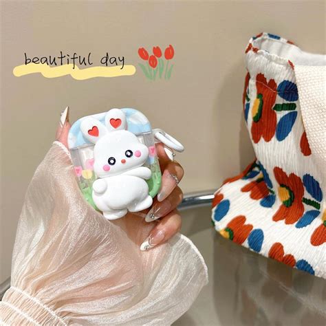 11 토끼 에어팟케이스 1 2세대 3세대 프로 버즈 버즈2 라이브프로 케이스 에이블리