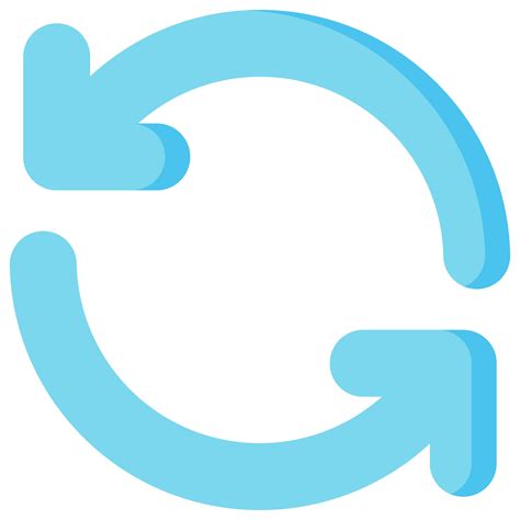Refresh Arrow Vector Flat Icon Vector Art At Vecteezy