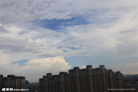 天空 白云 雨云 乌云摄影图 自然风景 自然景观 摄影图库 昵图网