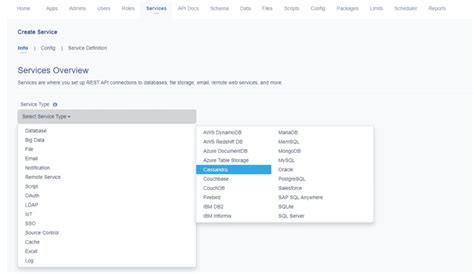 Creating A Cassandra Db Api In Minutes With Dreamfactory