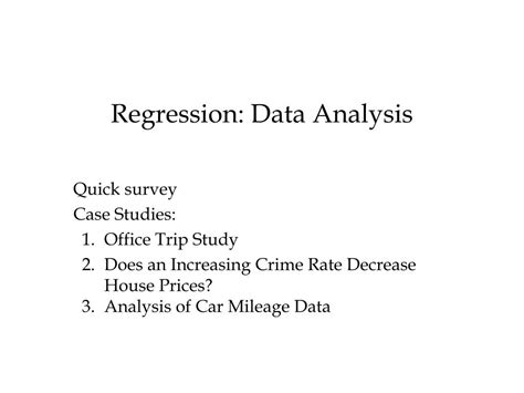 Ppt Regression Data Analysis Powerpoint Presentation Free Download