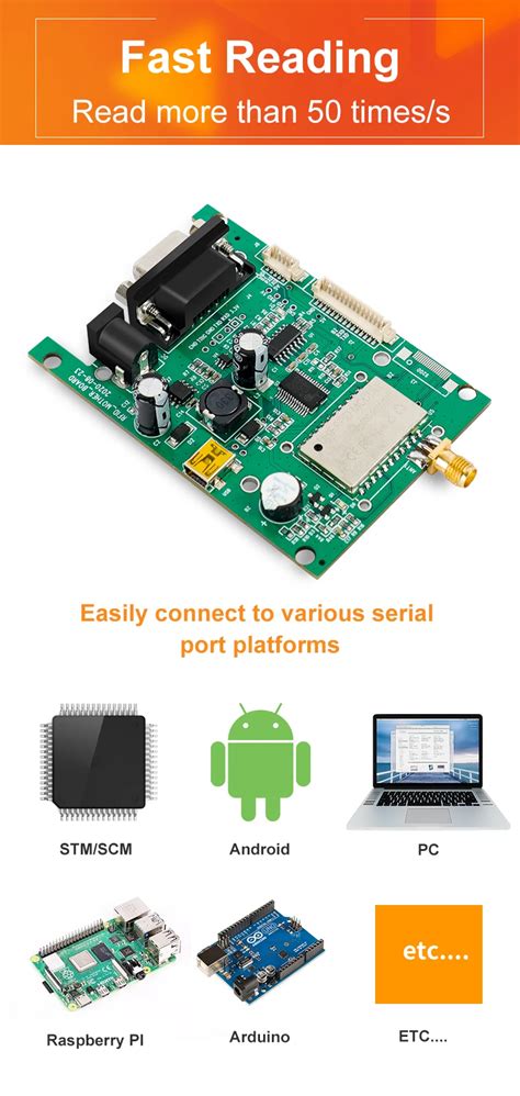 Fonkan Fm 503 Uhf Rfid Reader Module For Arduino And Raspberry Pi Oem