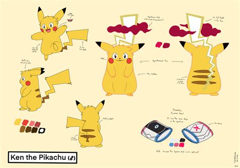 Ken The Pikachu Reference Sheet 2023 Rev A By Titanplakinside On
