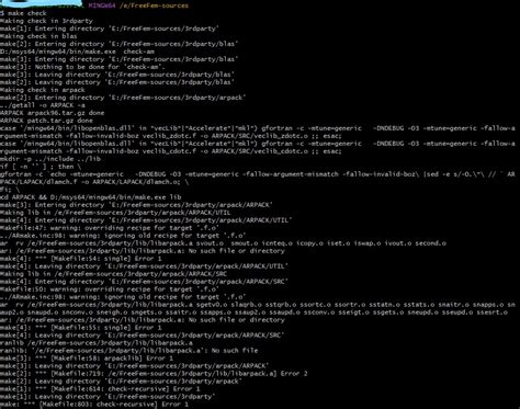 Win10 Compiling Error With Ms Mpi Msys2 Latest Version Git Error Occuring For Lacking