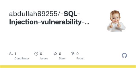 Github Abdullah89255 Sql Injection Vulnerability Scanner