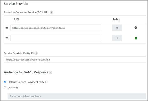 Absolute Secure Access Saml Relying Party Configuration Rsa Ready Implementation Guide Rsa