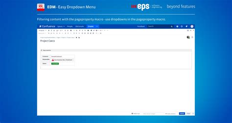 easy dropdown menu drop down selection atlassian marketplace