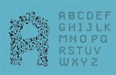 Calligraphic Design Vector Art PNG Calligraphic Alphabet Vector Design Abstract Write