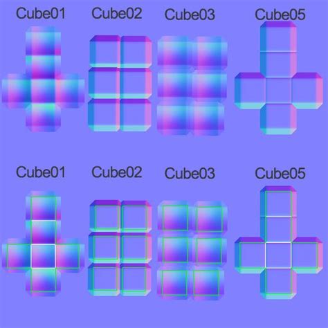 Seemless Normal Map On A Cube Normal Map Map Seemless