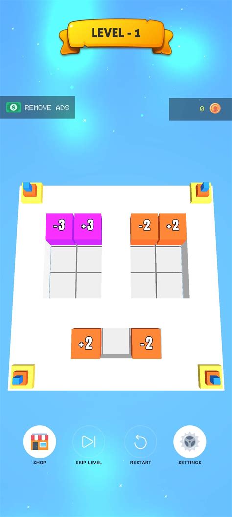 Make It Zero Hypercasual Puzzle Game Sell Unity Code