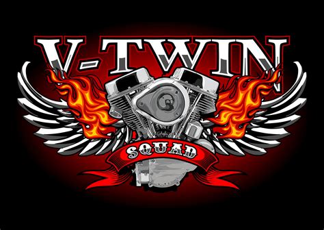V Twin Vector Template 11221698 Vector Art At Vecteezy