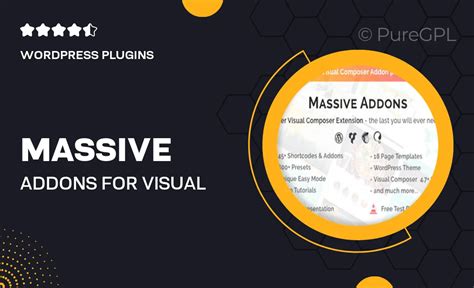 Download Massive Addons For Visual Composer V2 4 8