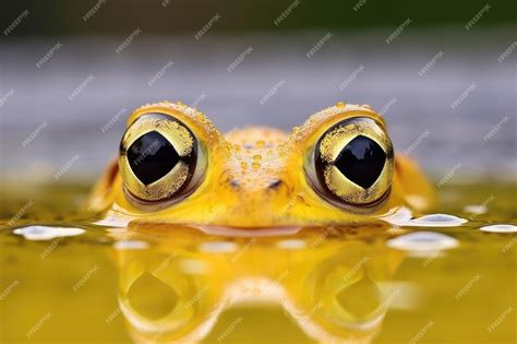 Premium Photo Image Of A Frogs Small Nostrils Located On The Top Of