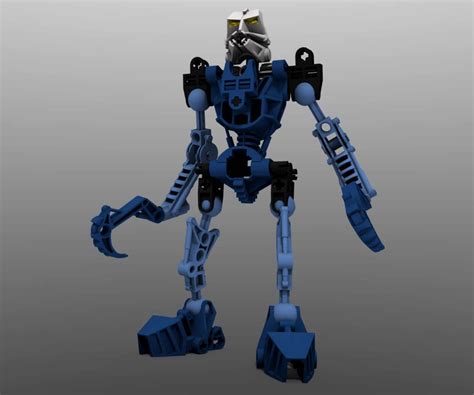 D Lego Bionicle Gali Model