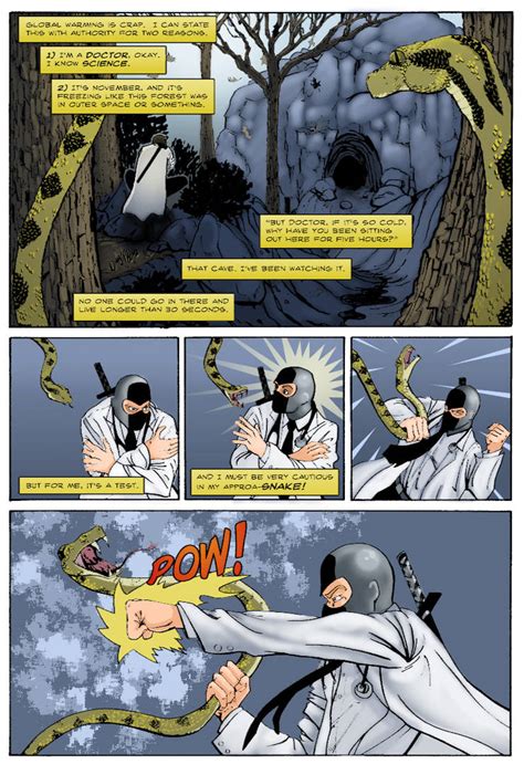 Dr Mcninja Colored Page By Foolyguy On Deviantart