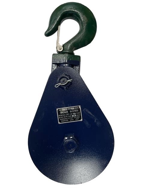 Double Sheave Snatch Block With Hook Certified Sales And Rentals