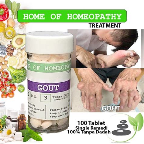 Ubat Gout Single Remedy 100 Tablet Mudah Murah Tanpa Dadah Shopee