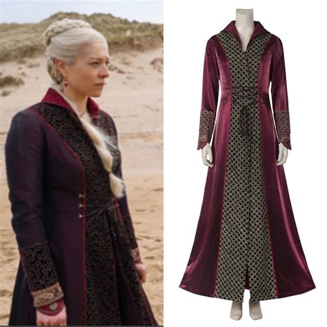 House Of The Dragon Princess Rhaenyra Targaryen Costume Cosplay Suit