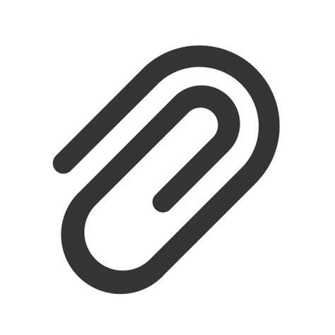 Paper Clip Attachment Attach Ui Icon Download On Iconfinder