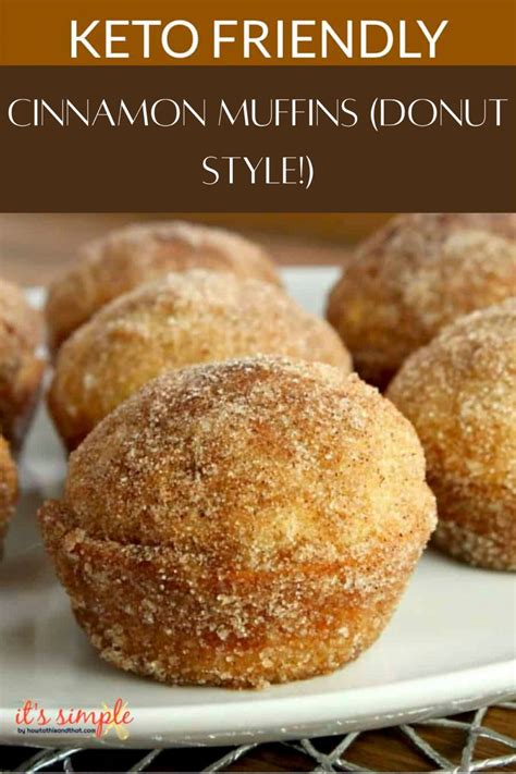Best 12 Keto Cinnamon Sugar Muffins Artofit