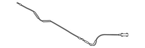 Genuine Oem Release Cable Part Lr121817 Fits 2017 2023 Land Rover