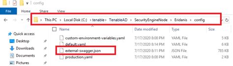 Api Pública De Tenable Identity Exposure