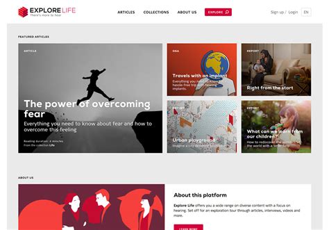 Explore Life CSS Winner