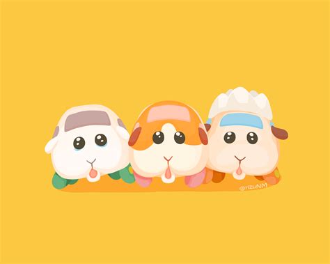 Potato Shiromo And Abbey Pui Pui Molcar Drawn By Rizurizunm