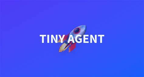 Tiny Agent A Hugging Face Space By Chunchu 08