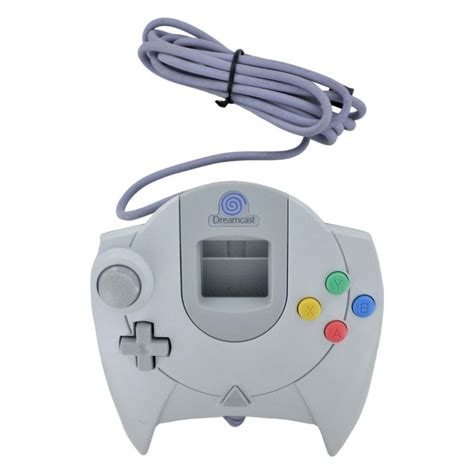 Wired Controller Gamepad For Dreamcast Light Grey Etsy