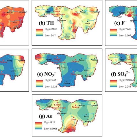Spatial Distribution Of Drinking Water Quality Download Scientific Diagram