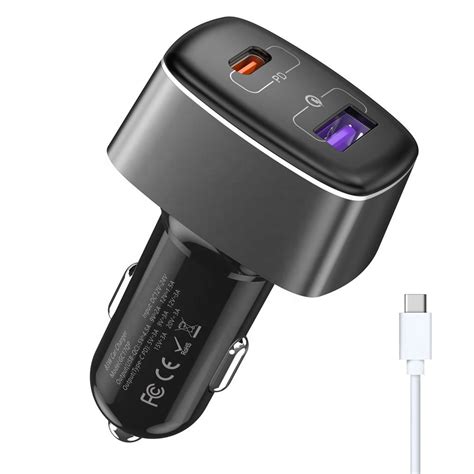 Car Laptop Charger, 83W High Powered Car Charger/65W PD USB-C Laptop ...