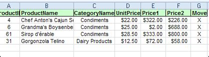 Add Products To Excel Order Form Contextures Blog